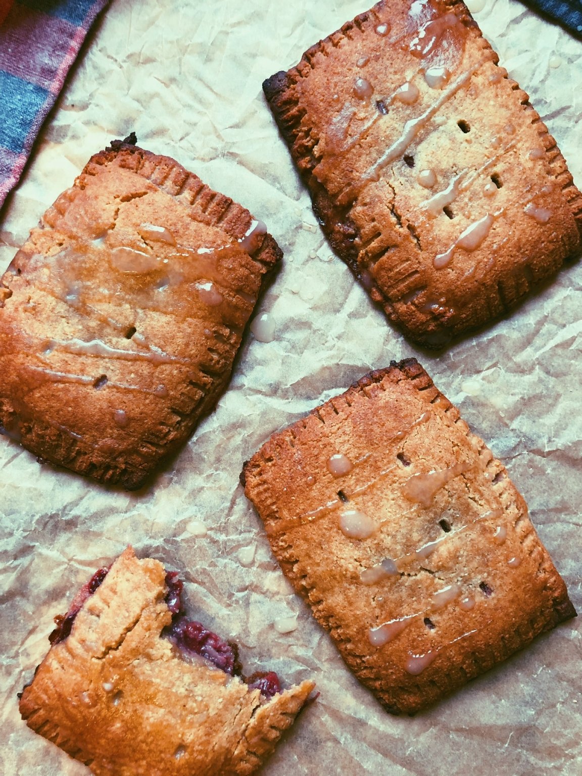 homemade grain free strawberry pop tarts – grain freee
